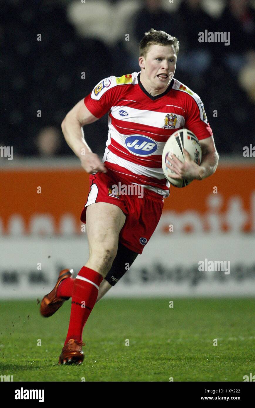 CHRIS ASHTON WIGAN WARRIORS RLFC KC STADIUM HULL ENGLAND 23 March 2007 ...