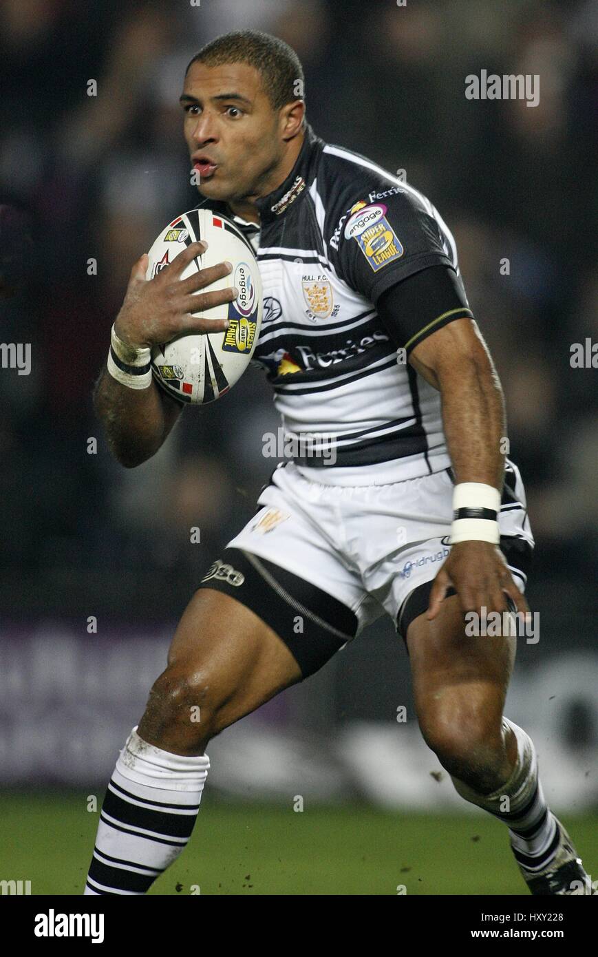 GARETH RAYNOR HULL FC KC STADIUM HULL ENGLAND 23 March 2007 Stock Photo ...