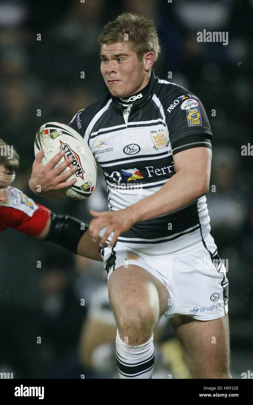 DANNY WASHBROOK HULL FC KC STADIUM HULL ENGLAND 23 March 2007 Stock ...