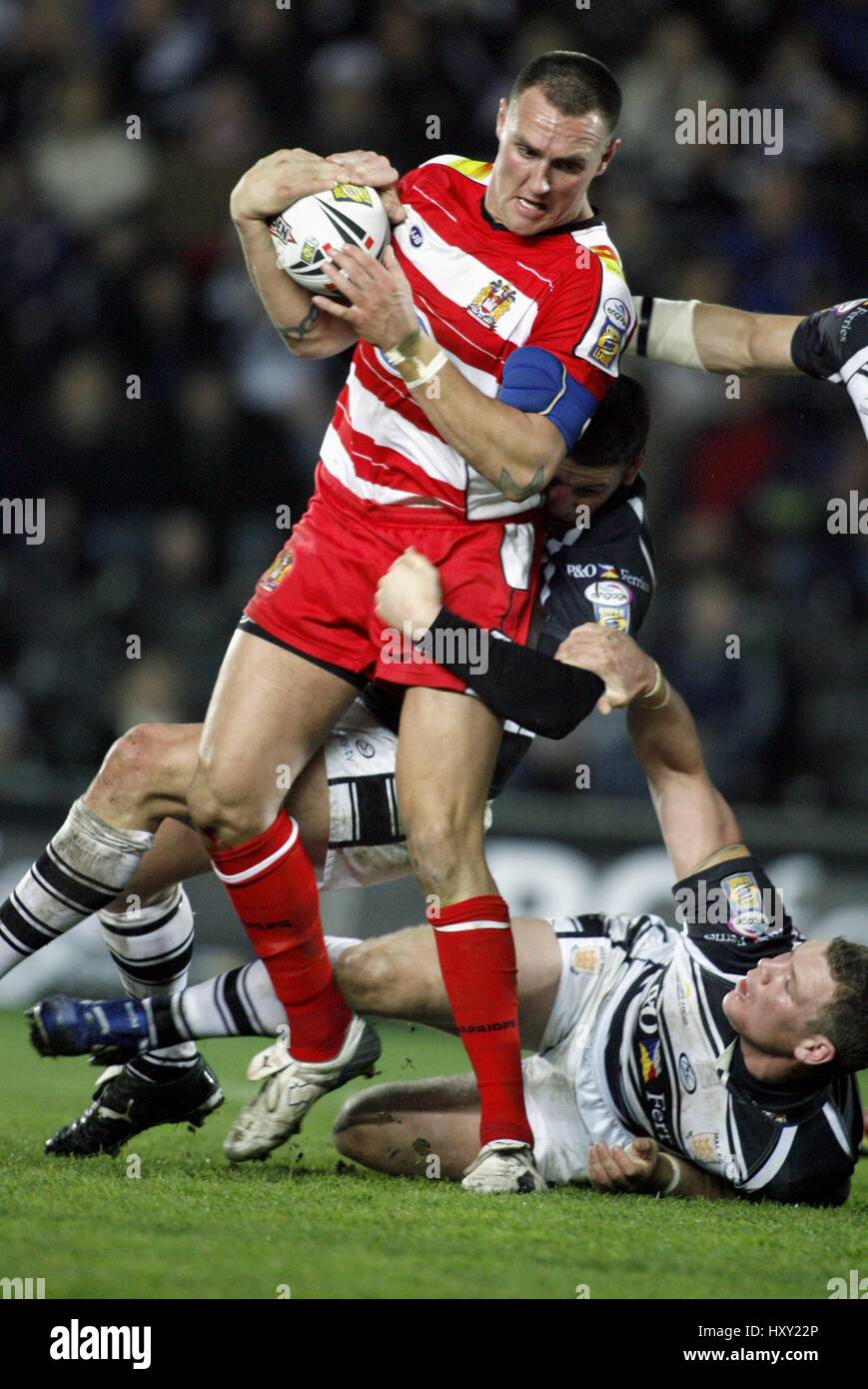 GARETH HOCK WIGAN WARRIORS RLFC KC STADIUM HULL ENGLAND 23 March 2007 ...