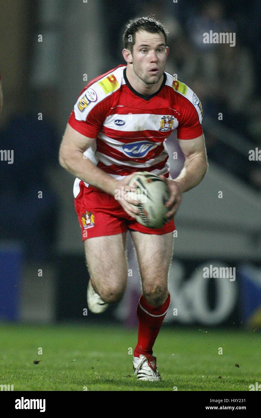 PAT RICHARDS WIGAN WARRIORS RLFC KC STADIUM HULL ENGLAND 23 March 2007 ...