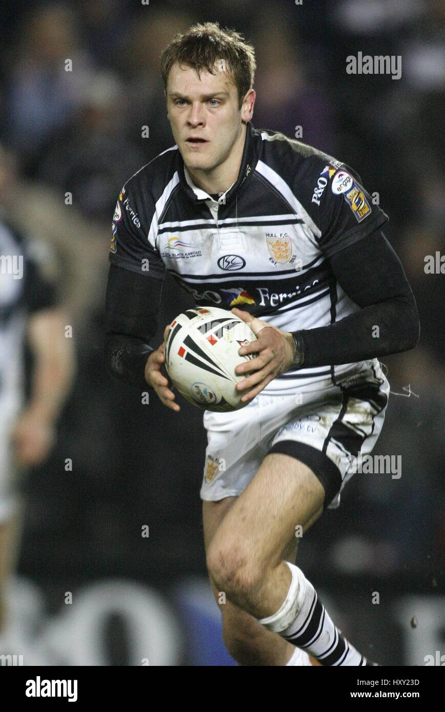 RICHARD WHITING HULL FC KC STADIUM HULL ENGLAND 23 March 2007 Stock ...