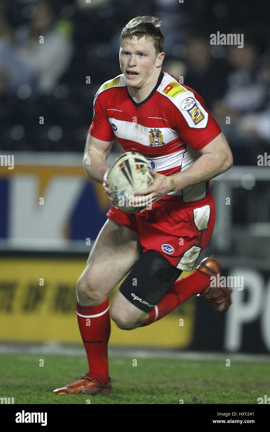 CHRIS ASHTON WIGAN WARRIORS RLFC KC STADIUM HULL ENGLAND 23 March 2007 ...