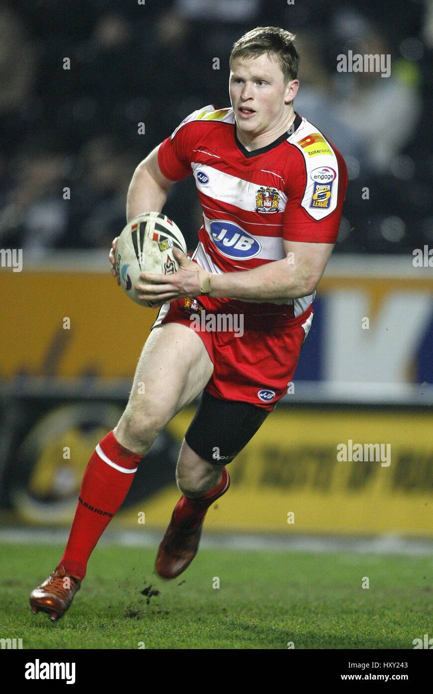 CHRIS ASHTON WIGAN WARRIORS RLFC KC STADIUM HULL ENGLAND 23 March 2007 ...