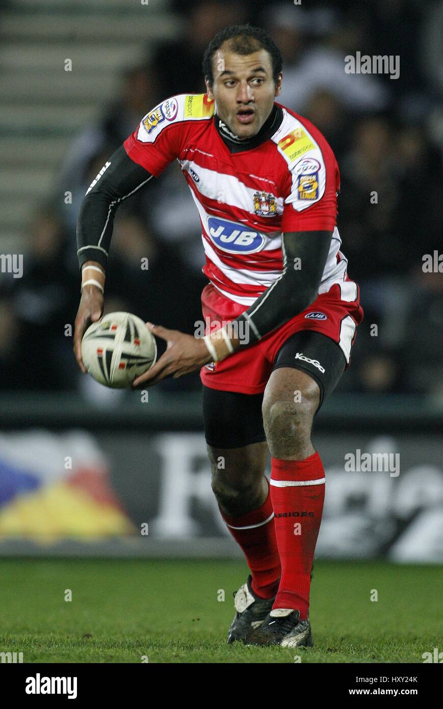 MARK CALDERWOOD WIGAN WARRIORS RLFC KC STADIUM HULL ENGLAND 23 March ...