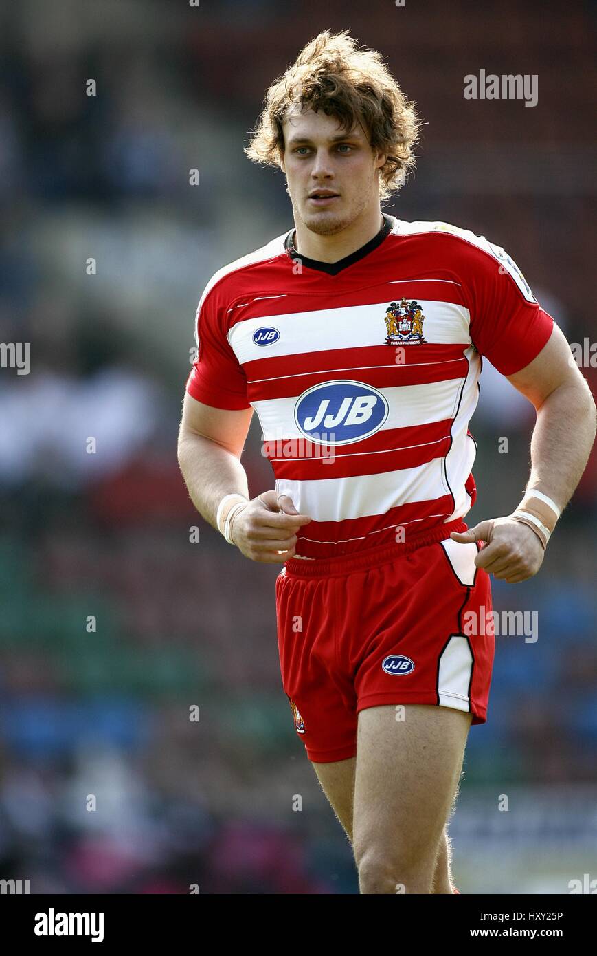 PAUL PRESCOTT WIGAN WARRIORS RLFC THE HALTON STADIUM WIDNES ENGLAND 01 ...