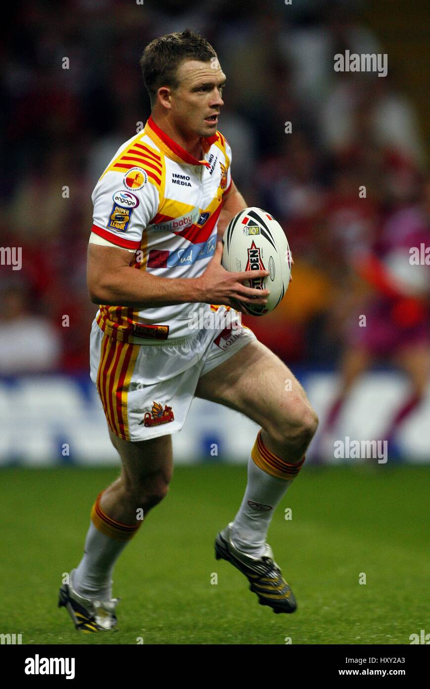 JUSTIN MURPHY CATALAN DRAGONS RLFC MILLENIUM STADIUM CARDIFF WALES 05 ...