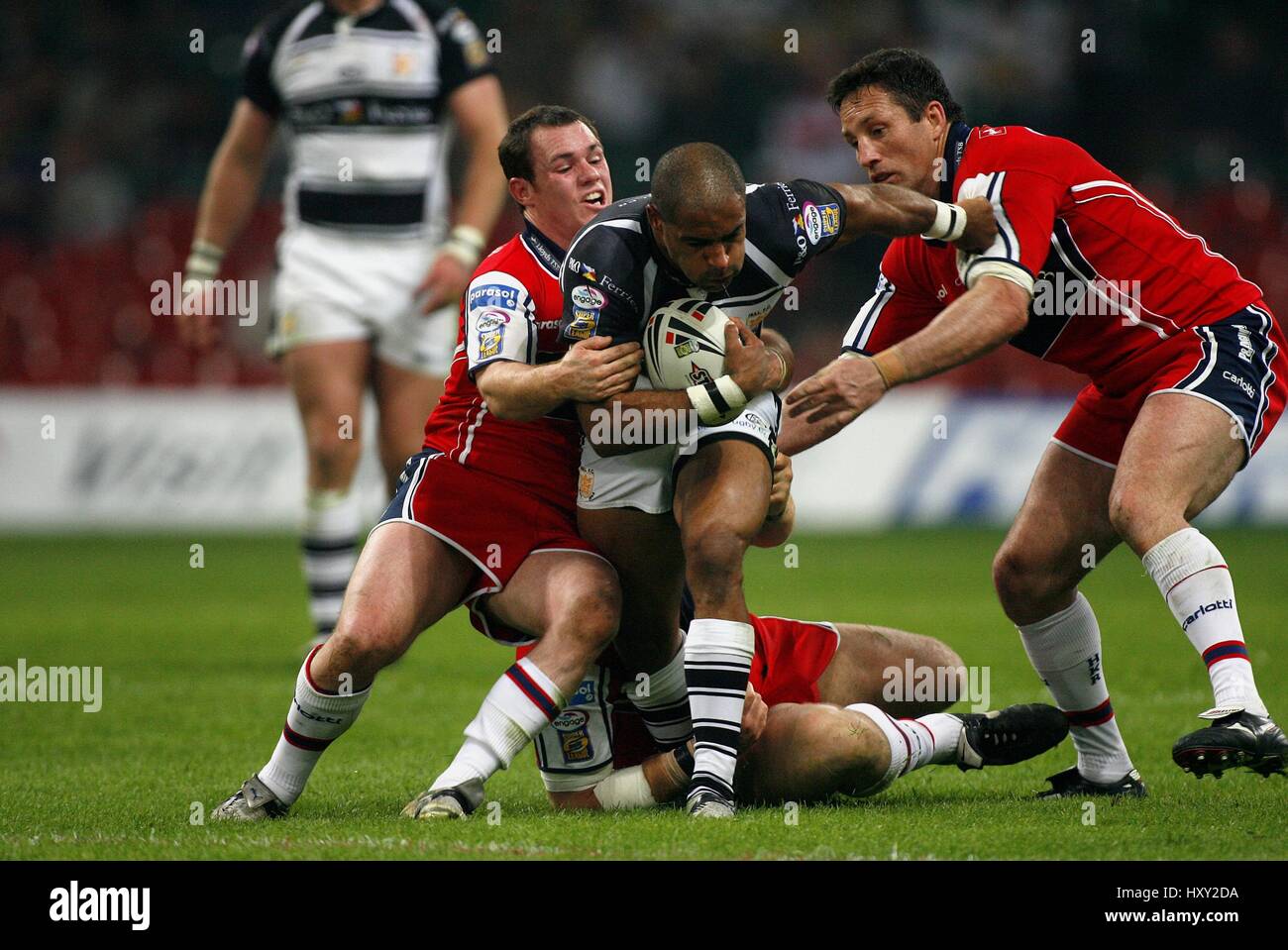GARETH RAYNOR FISHER & LENNON HULL FC V HULL KR MILLENIUM STADIUM ...