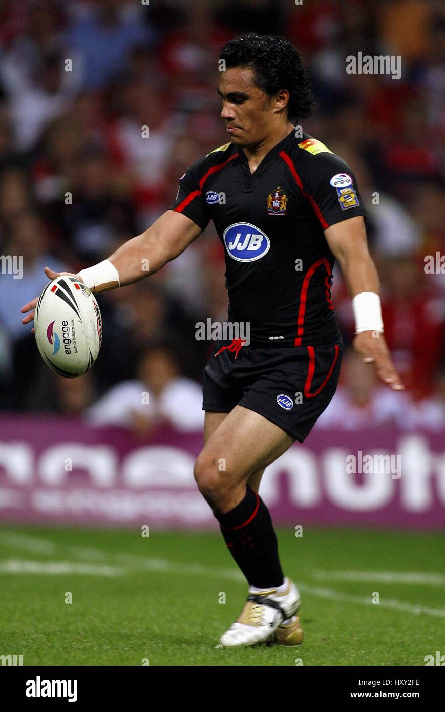 THOMAS LEULUAI WIGAN WARRIORS RLFC MILLENIUM STADIUM CARDIFF WALES 05 ...