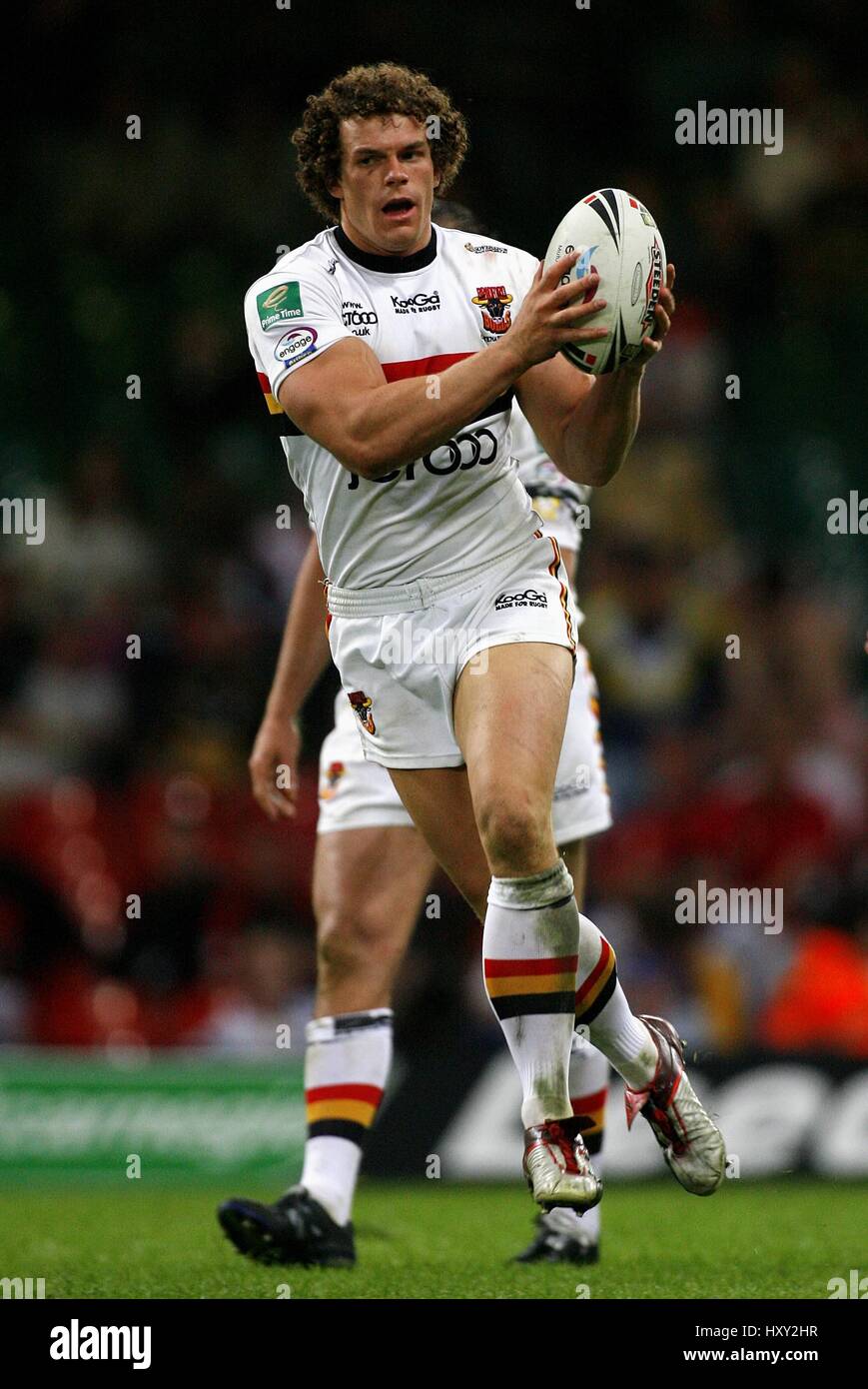 JAMIE LANGLEY BRADFORD BULLS RLFC MILLENIUM STADIUM CARDIFF WALES 06 ...