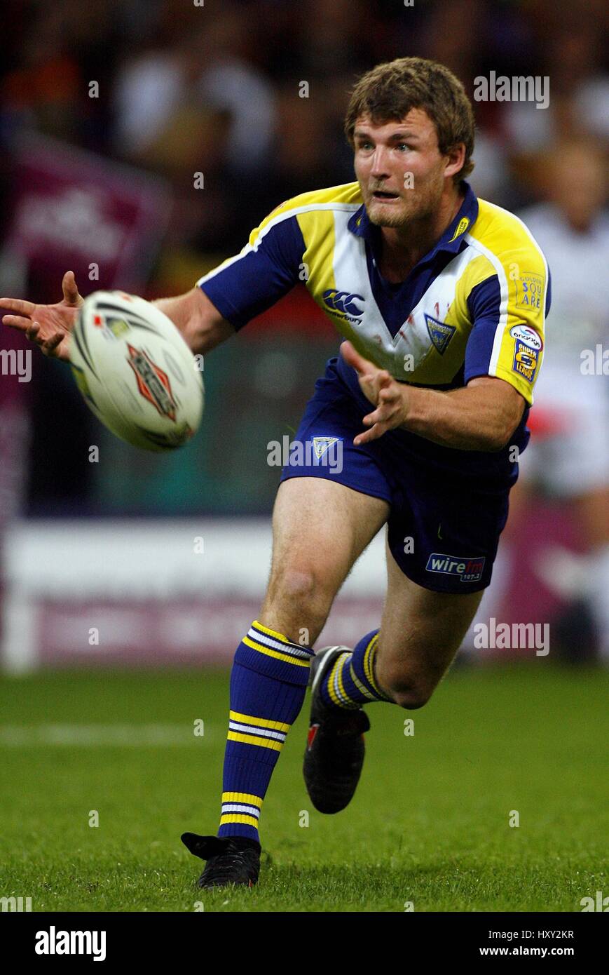 MARK GLEESON WARRINGTON WOLVES RLFC MILLENIUM STADIUM CARDIFF WALES 06 ...