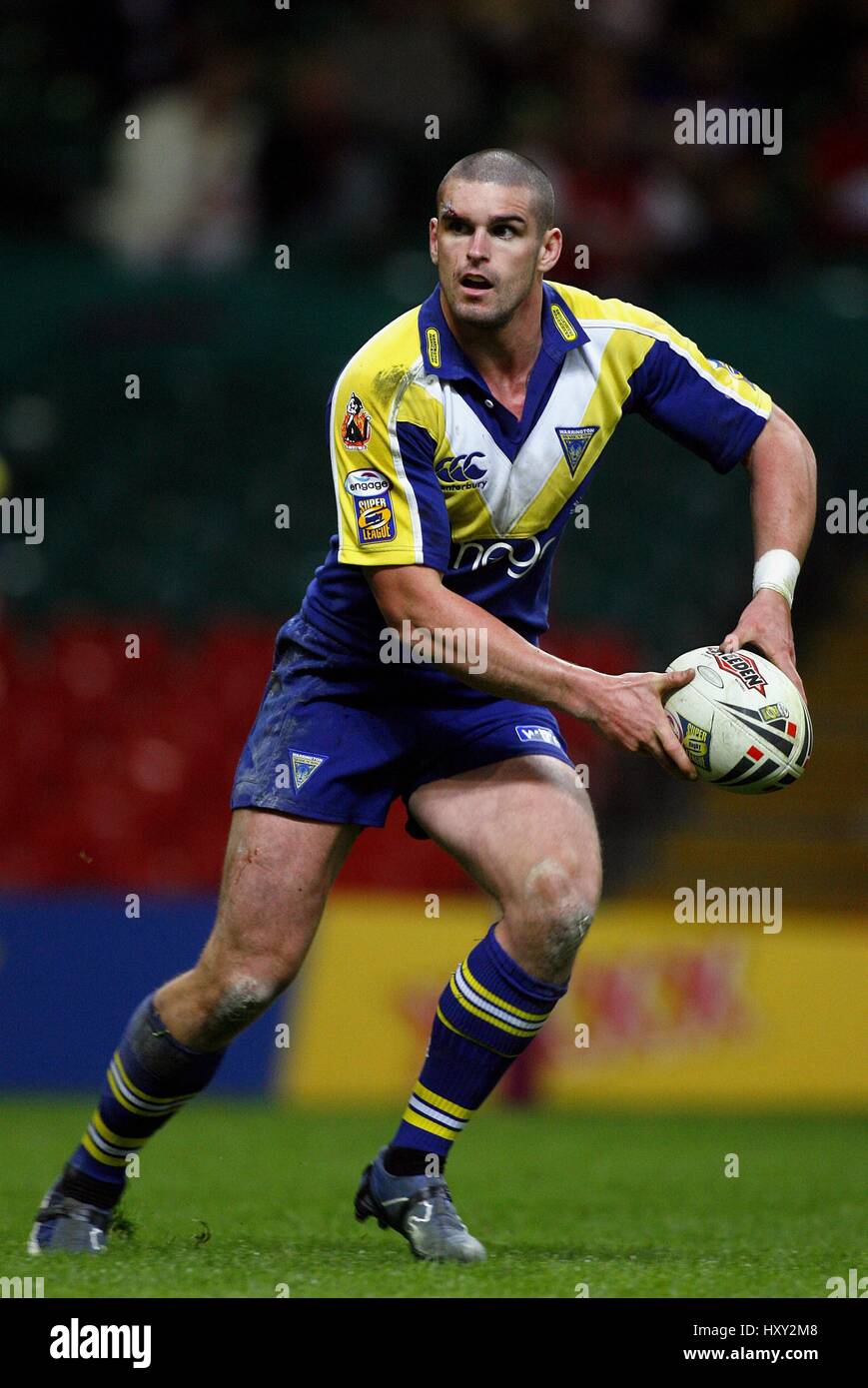 STUART REARDON WARRINGTON WOLVES RLFC MILLENIUM STADIUM CARDIFF WALES ...