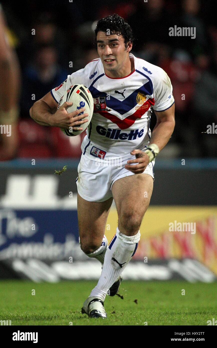 ADE GARDNER GREAT BRITAIN & ST.HELENS RLFC GALPHARM STADIUM ...