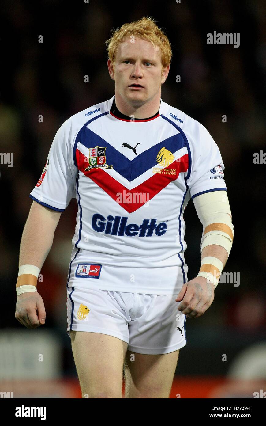 JAMES GRAHAM GREAT BRITAIN & ST.HELENS RLFC GALPHARM STADIUM ...