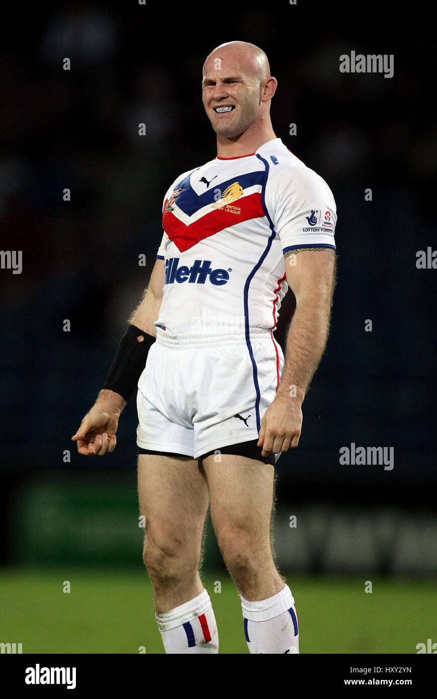 KEITH SENIOR GREAT BRITAIN & LEEDS RHINOS GALPHARM STADIUM HUDDERSFIELD ...