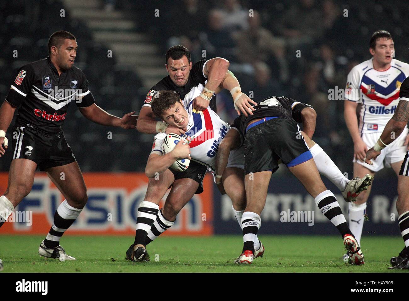 SAM BURGESS FAIUMU & ANDERSON GREAT BRITAIN V NEW ZEALAND 2 K.C ...