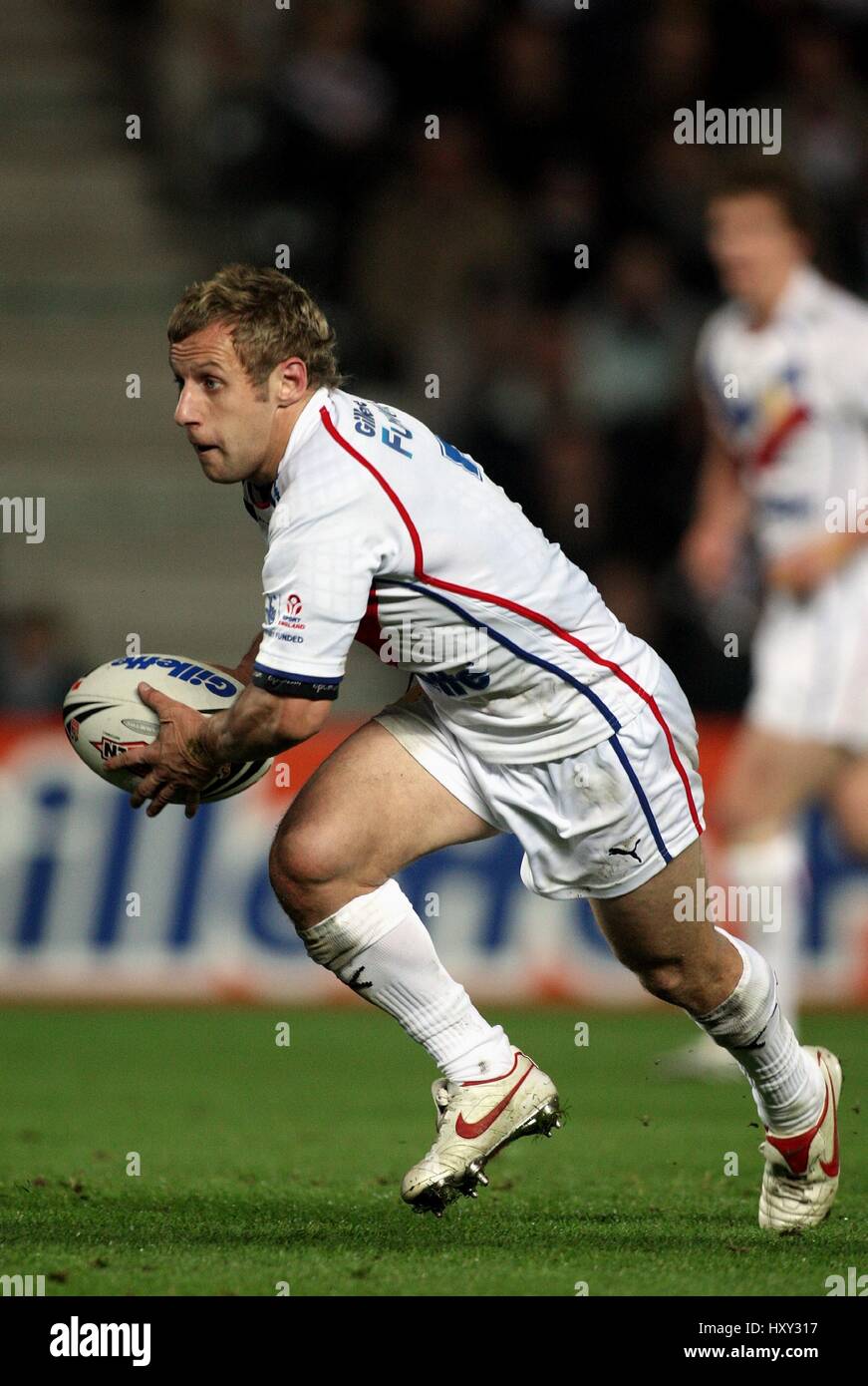 ROB BURROW GREAT BRITAIN & LEEDS RHINOS K.C. STADIUM HULL ENGLAND 03 ...