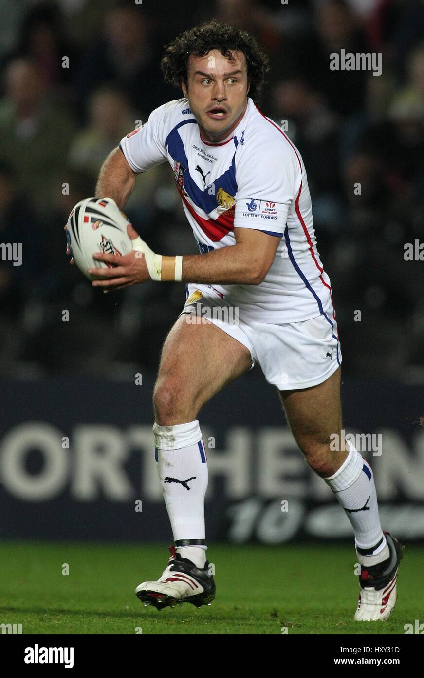 JON CLARKE GREAT BRITAIN RLFC K.C. STADIUM HULL ENGLAND 03 November ...