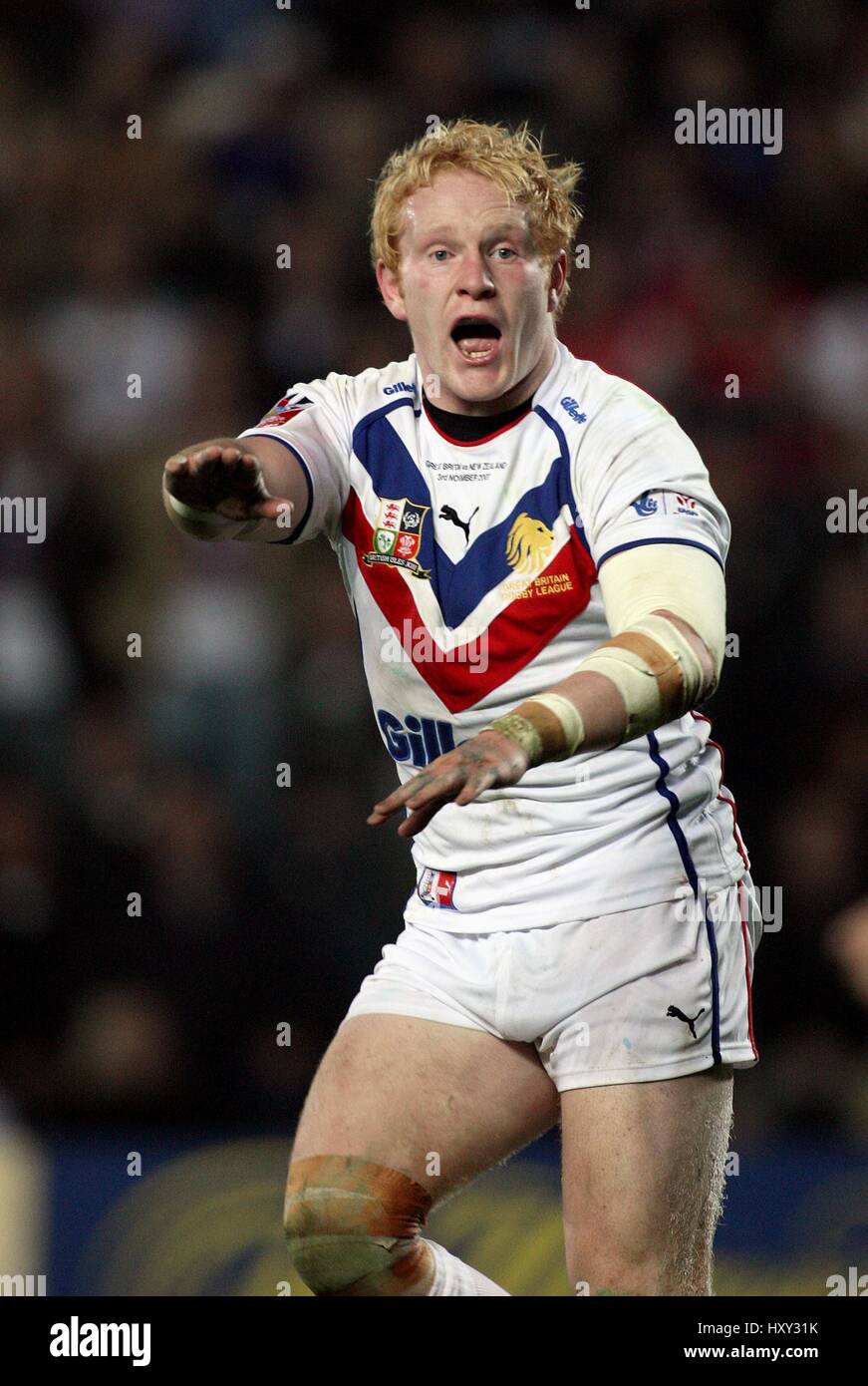 JAMES GRAHAM GREAT BRITAIN & ST.HELENS RLFC K.C. STADIUM HULL ENGLAND ...