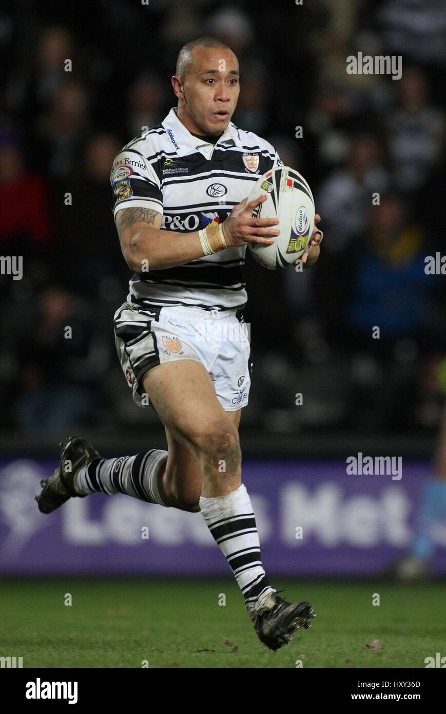 MOTU TONY HULL FC KC STADIUM HULL ENGLAND 22 February 2008 Stock Photo ...