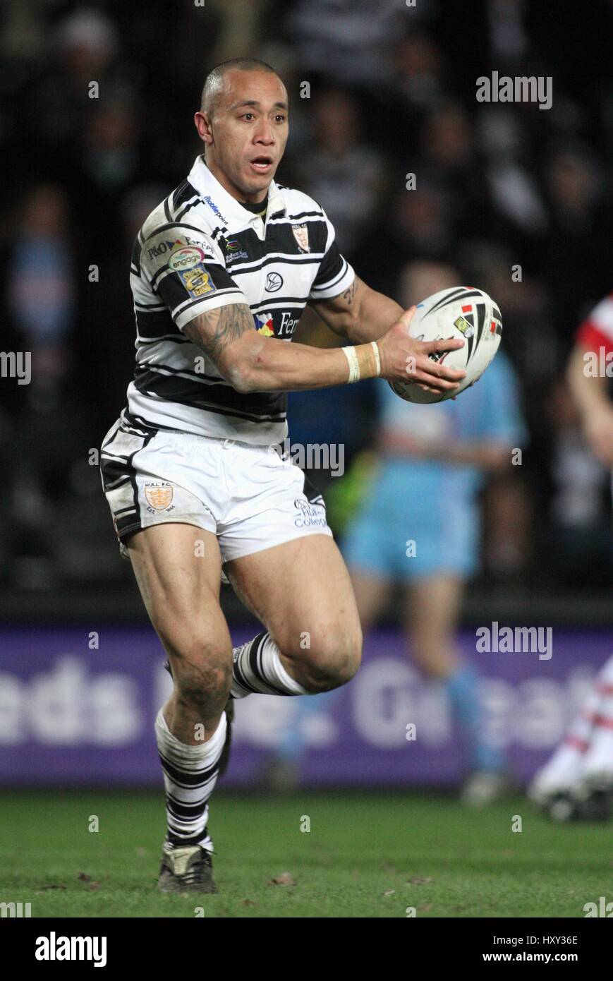 MOTU TONY HULL FC KC STADIUM HULL ENGLAND 22 February 2008 Stock Photo ...