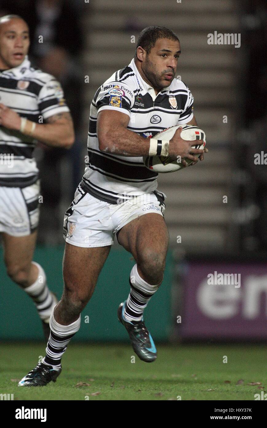 GARETH RAYNOR HULL FC KC STADIUM HULL ENGLAND 22 February 2008 Stock ...