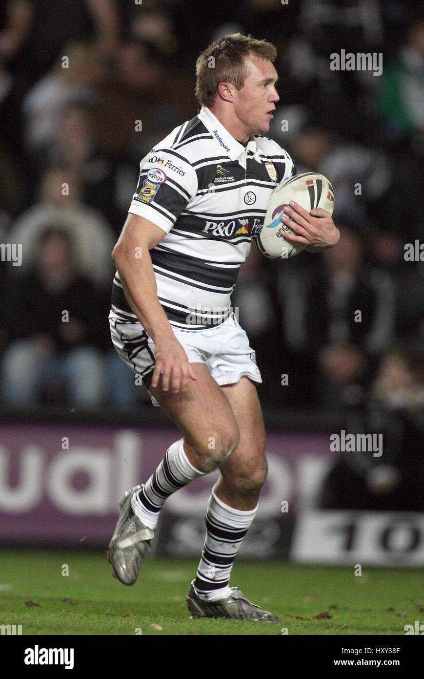 SCOTT WHEELDON HULL FC KC STADIUM HULL ENGLAND 22 February 2008 Stock ...