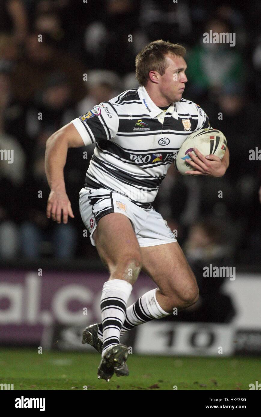 SCOTT WHEELDON HULL FC KC STADIUM HULL ENGLAND 22 February 2008 Stock ...