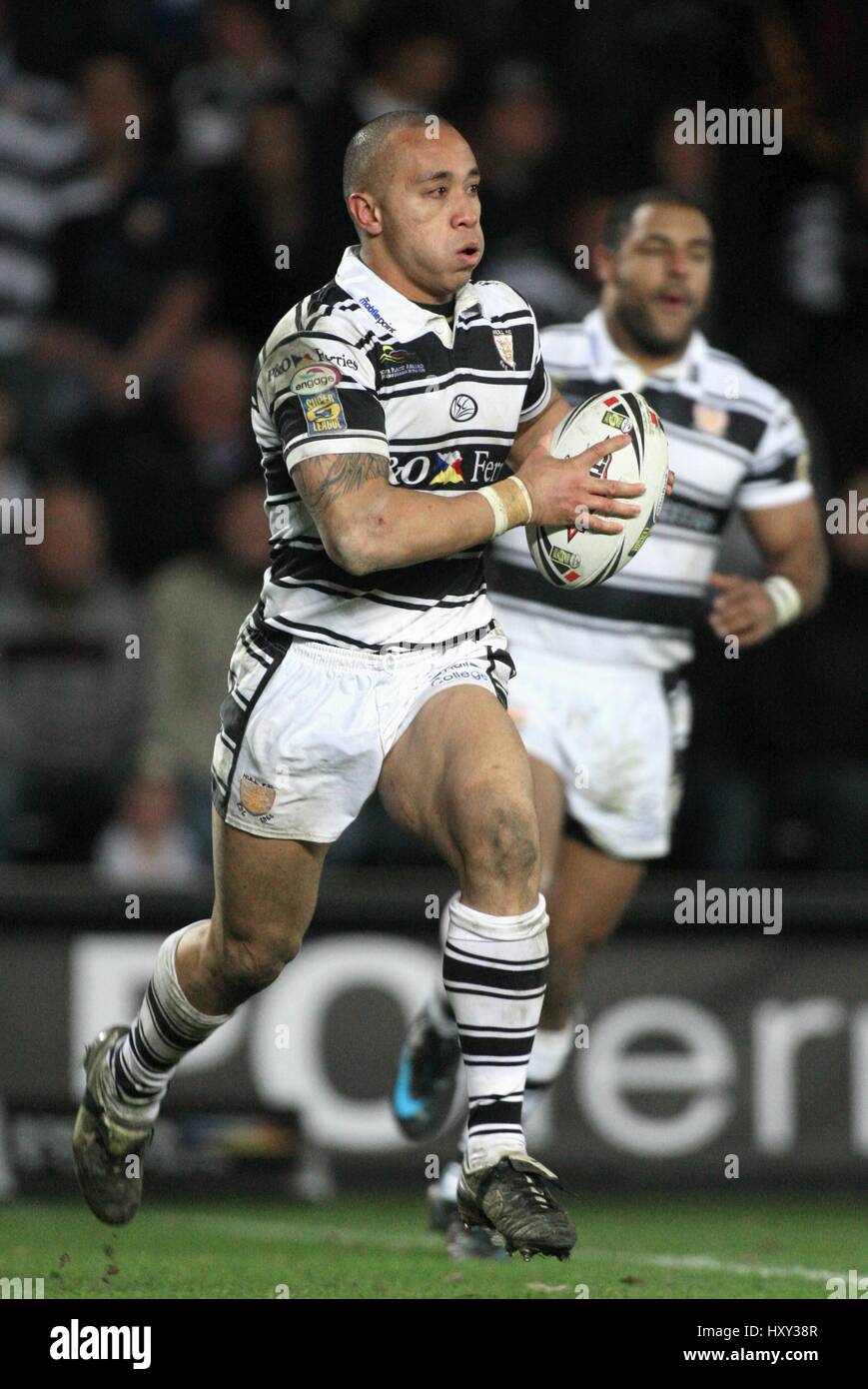 MOTU TONY HULL FC KC STADIUM HULL ENGLAND 22 February 2008 Stock Photo ...