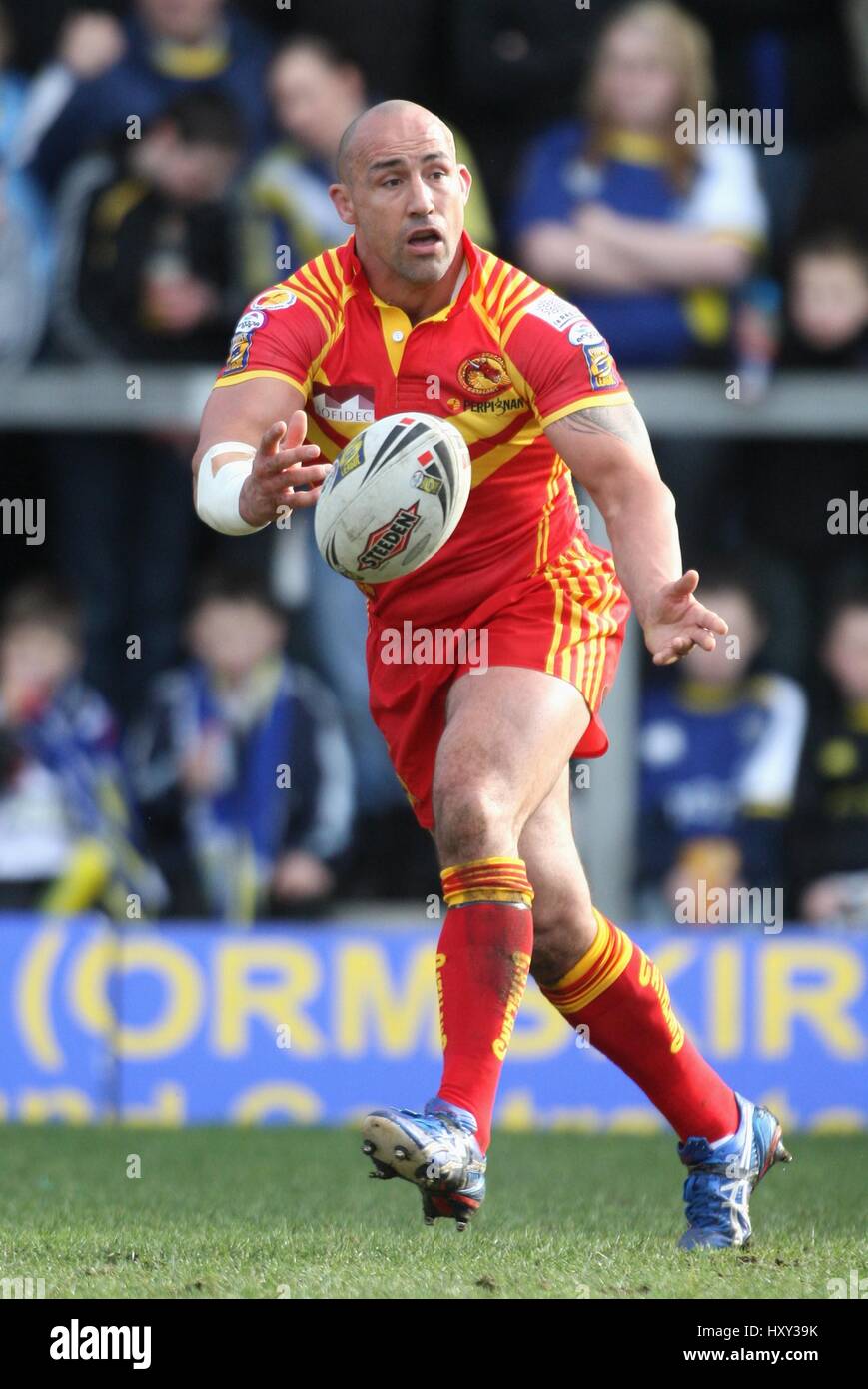 JASON CROKER CATALAN DRAGONS THE HALLIWELL JONES STADIUM WARRINGTON 02 ...