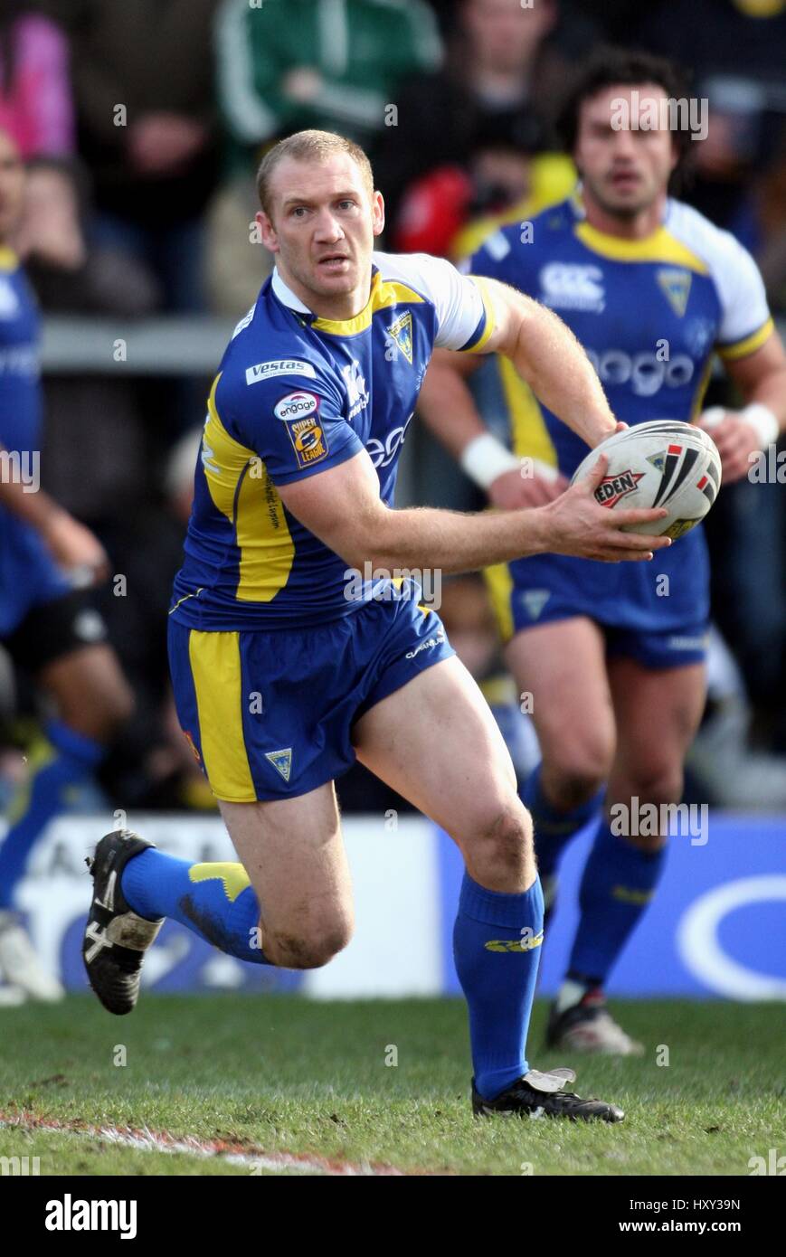 MICHAEL MONAGHAN WARRINGTON WOLVES THE HALLIWELL JONES STADIUM ...
