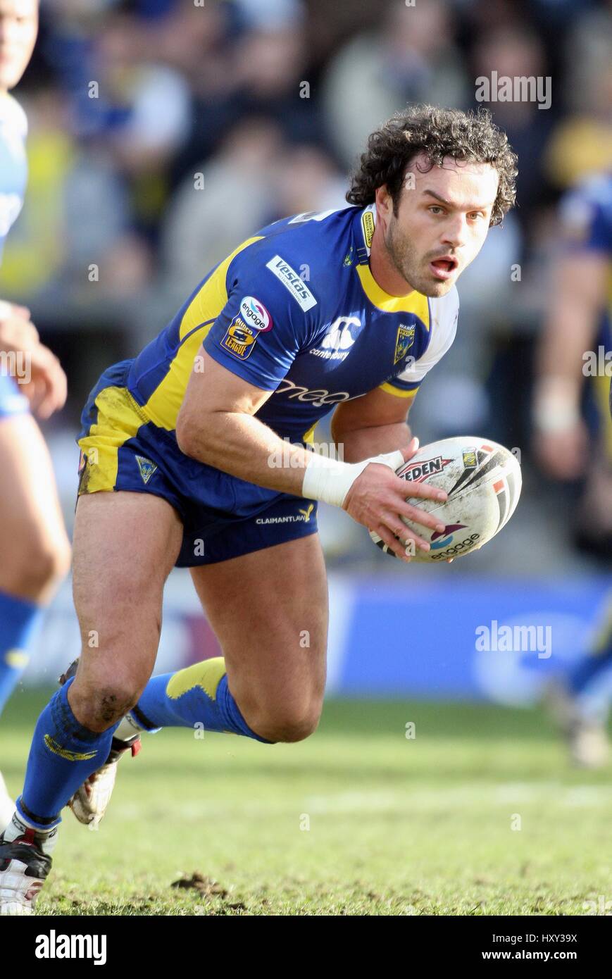 JON CLARKE WARRINGTON WOLVES RLFC THE HALLIWELL JONES STADIUM ...