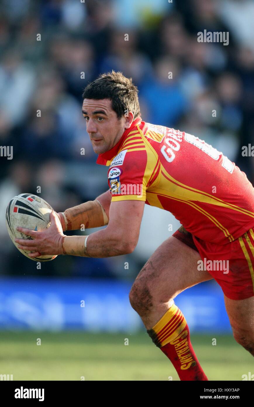 AARON GORRELL CATALAN DRAGONS THE HALLIWELL JONES STADIUM WARRINGTON 02 ...
