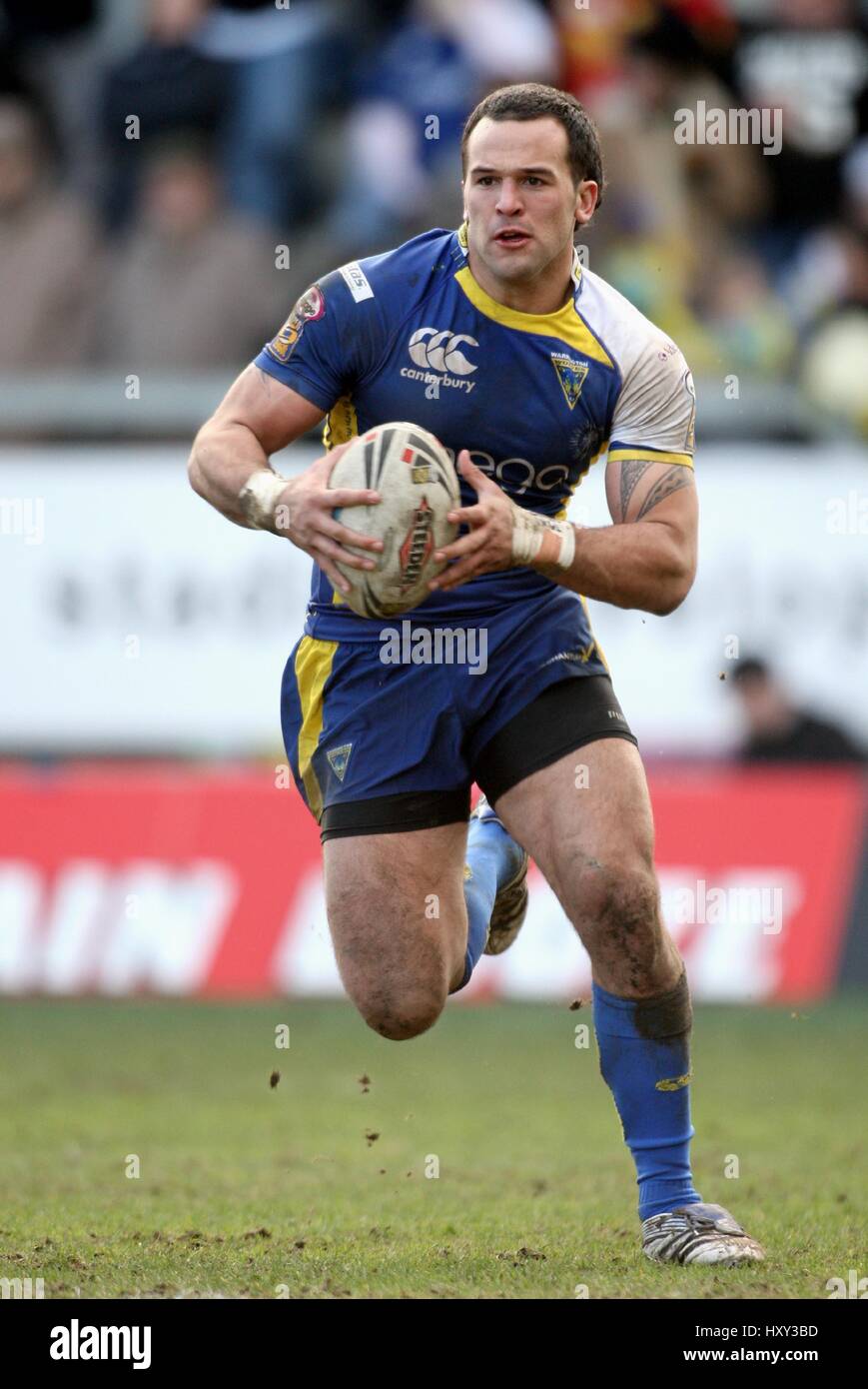 LOUIS ANDERSON WARRINGTON WOLVES RLFC THE HALLIWELL JONES STADIUM ...