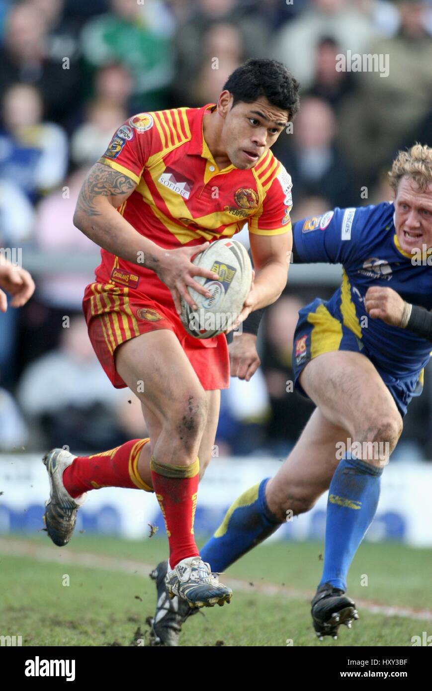 DIMITRI PELO CATALAN DRAGONS THE HALLIWELL JONES STADIUM WARRINGTON 02 ...