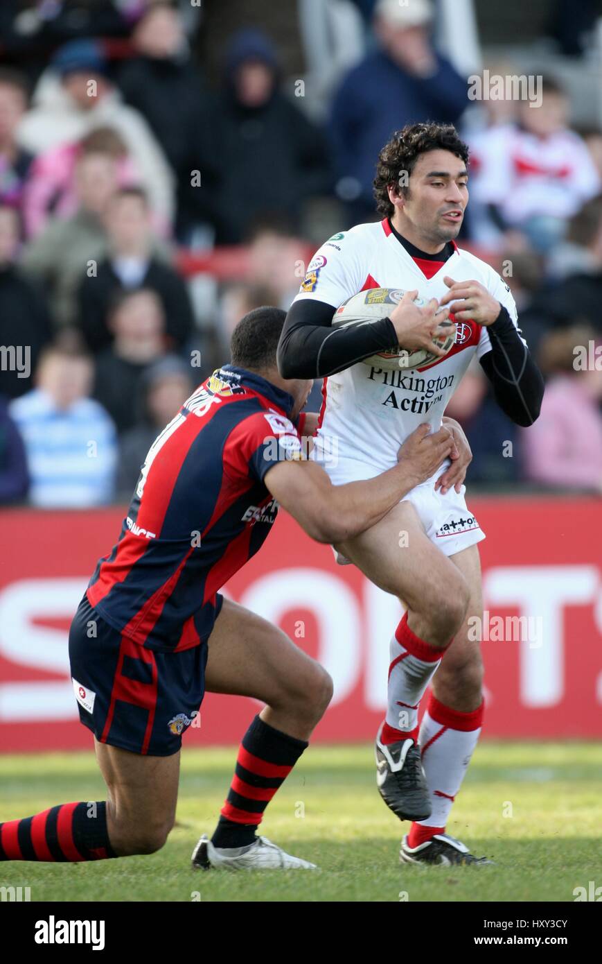 ADE GARDNER & RYAN ATKINS ST.HELENS V WAKEFIELD WILDCATS KNOWSLEY ROAD ...