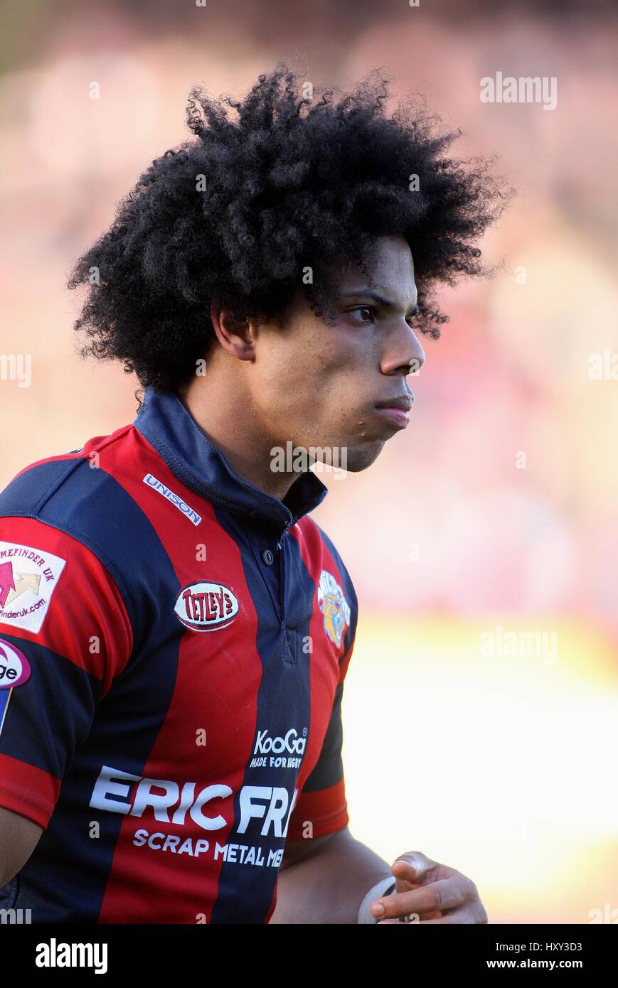 LUKE GEORGE WAKEFIELD WILDCATS RLFC KNOWSLEY ROAD ST.HELENS ENGLAND 02 ...