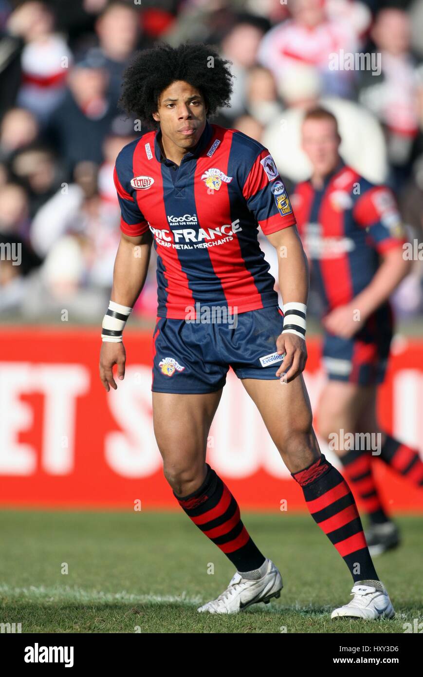 LUKE GEORGE WAKEFIELD WILDCATS RLFC KNOWSLEY ROAD ST.HELENS ENGLAND 02 ...