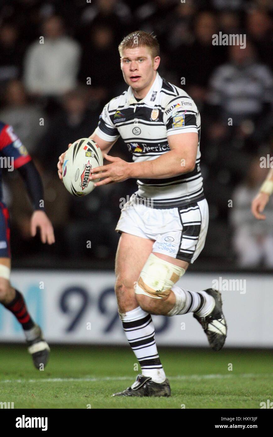 DANNY WASHBROOK HULL FC KC STADIUM HULL ENGLAND 14 March 2008 Stock ...