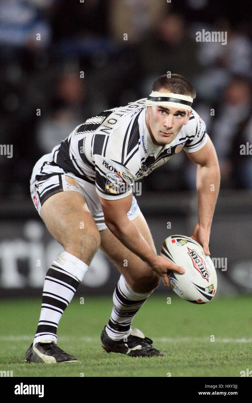 DANNY HOUGHTON HULL FC KC STADIUM HULL ENGLAND 14 March 2008 Stock ...