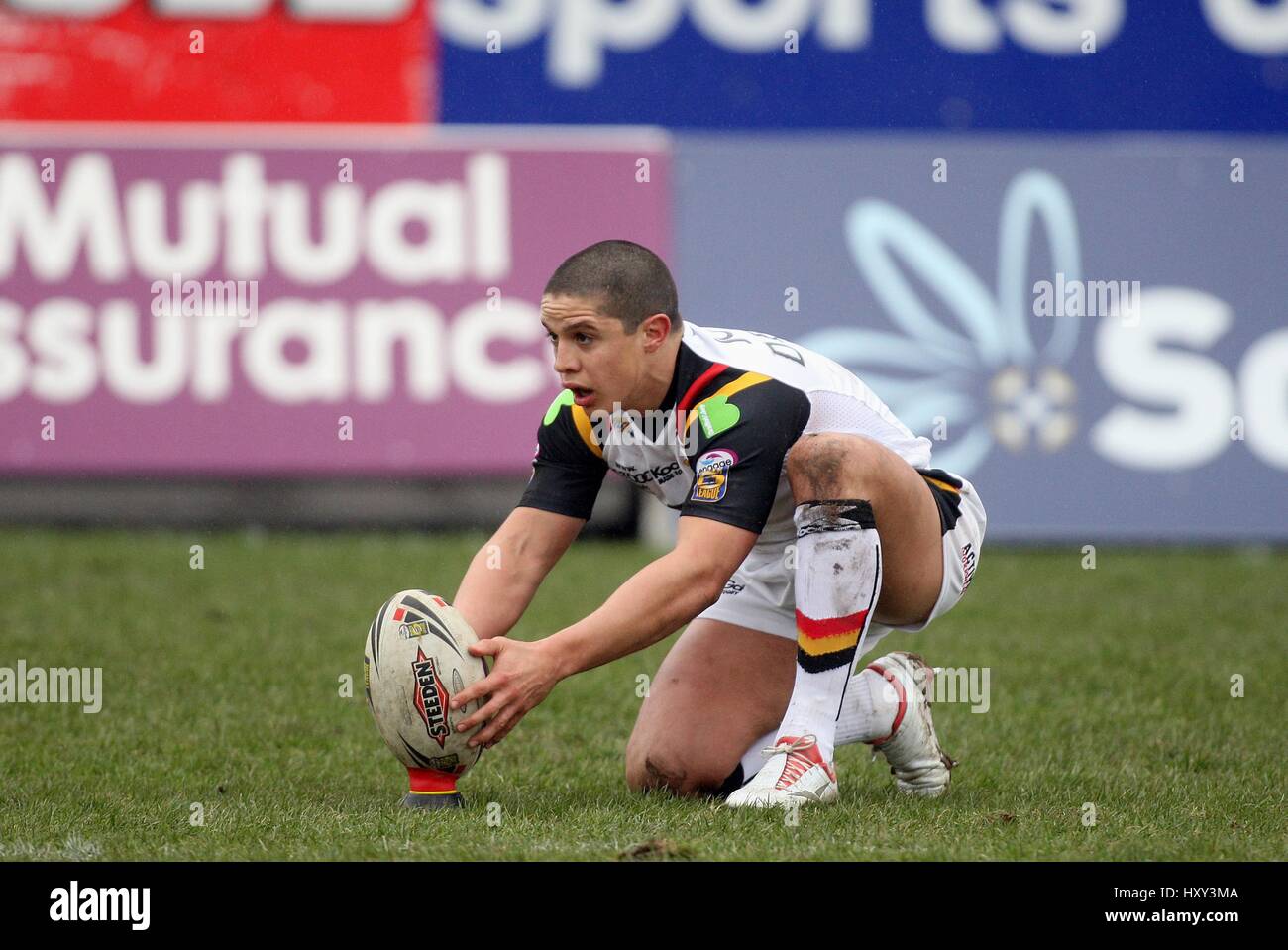 PAUL DEACON BRADFORD BULLS RLFC GRATTAN STADIUM ODSAL BRADFORD ENGLAND ...