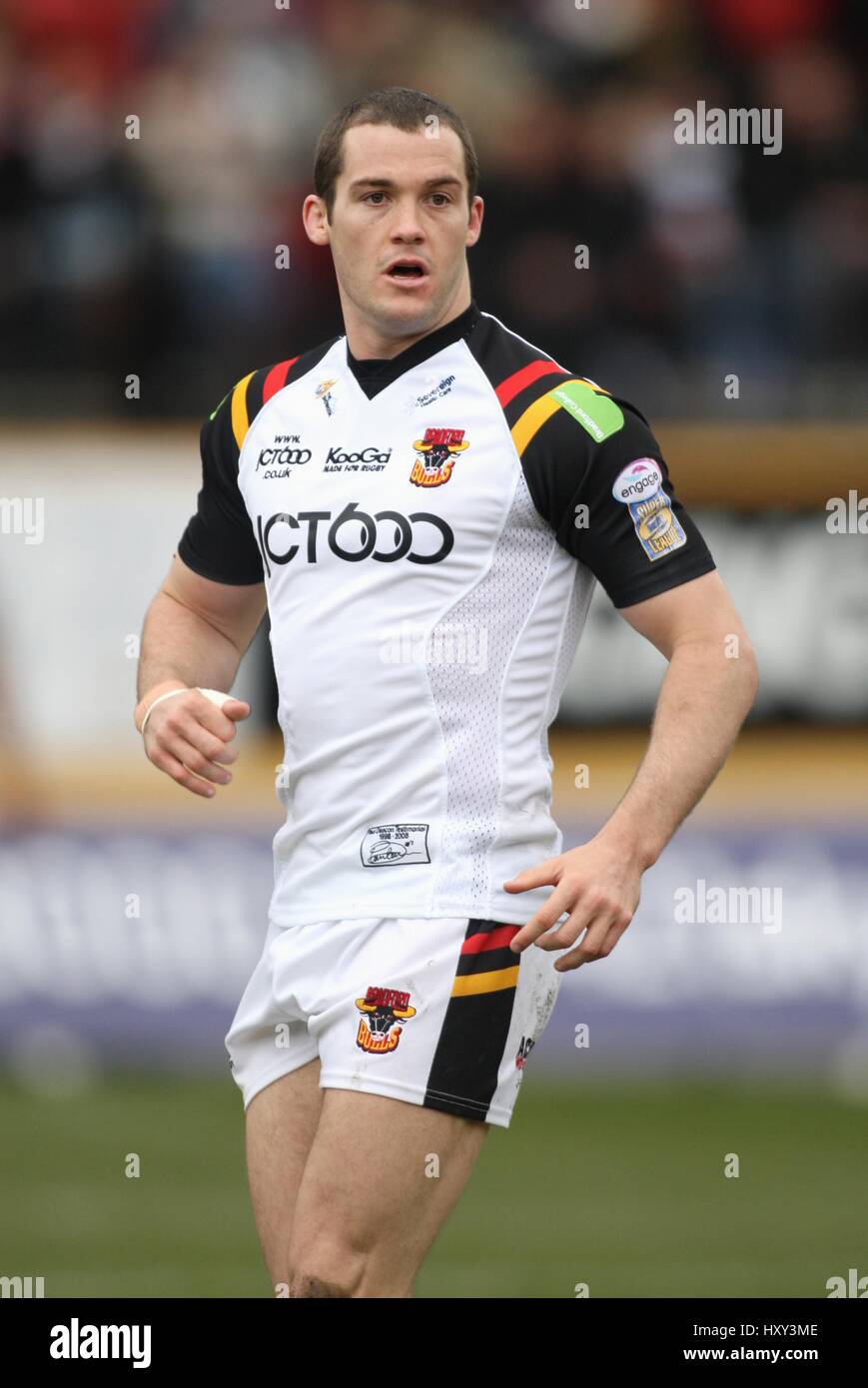 SIMON FINNIGAN BRADFORD BULLS RLFC GRATTAN STADIUM ODSAL BRADFORD ...