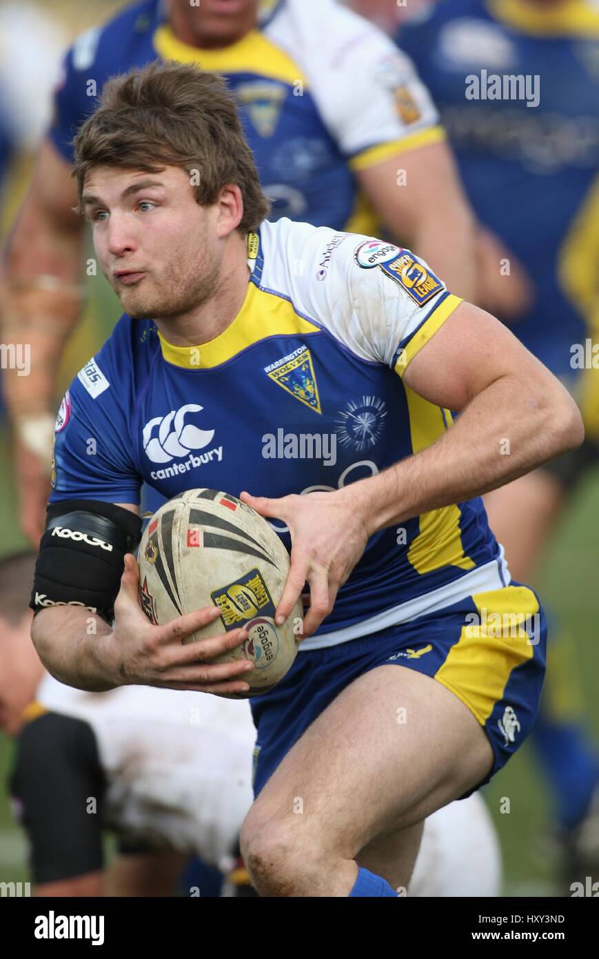 MARK GLEESON WARRINGTON WOLVES RLFC GRATTAN STADIUM ODSAL BRADFORD ...