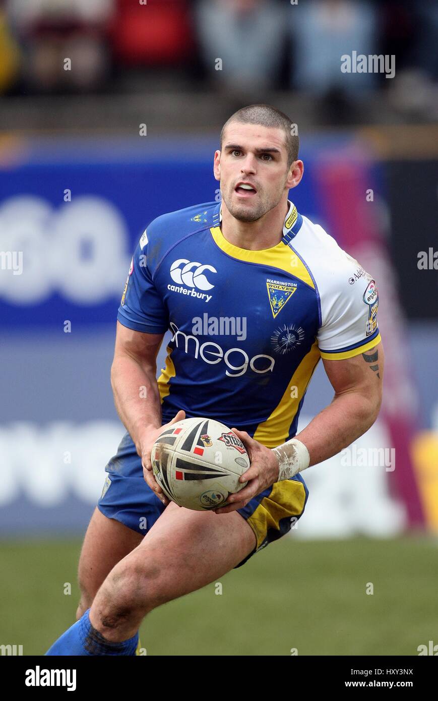 STUART REARDON WARRINGTON WOLVES RLFC GRATTAN STADIUM ODSAL BRADFORD ...