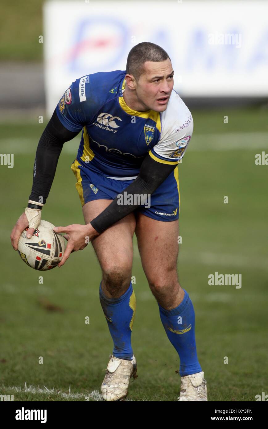 VINNIE ANDERSON WARRINGTON WOLVES RLFC GRATTAN STADIUM ODSAL BRADFORD ...