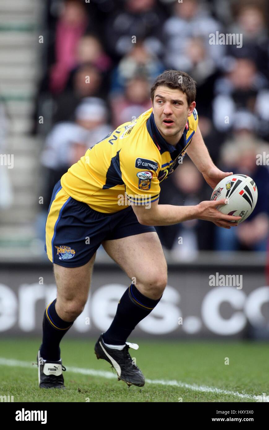 MATT DISKIN LEEDS RHINOS RLFC K.C.STADIUM HULL ENGLAND 24 March 2008 ...