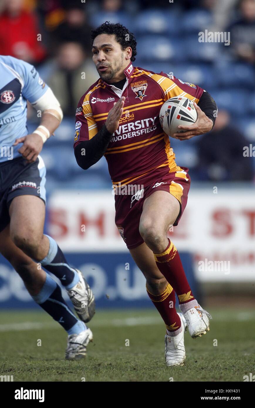 ROD JENSEN HUDDERSFIELD GIANTS RLFC GALPHARM STADIUM HUDDERSFIELD ...