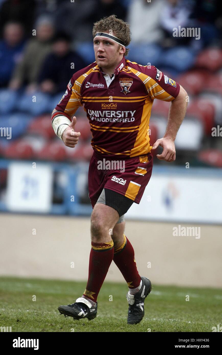 RYAN HUDSON HUDDERSFIELD GIANTS RLFC GALPHARM STADIUM HUDDERSFIELD ...