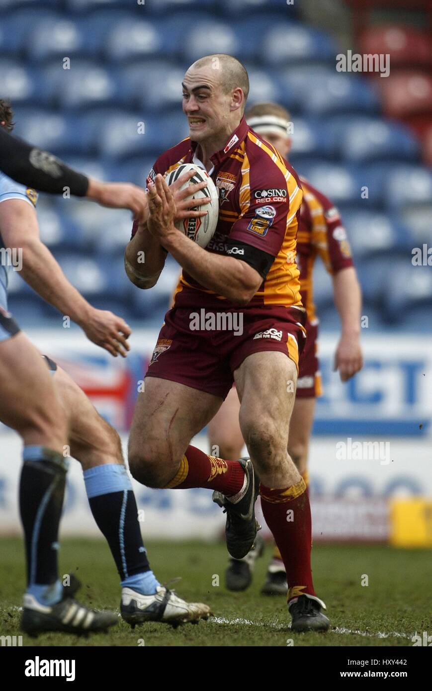 ANDY RALEIGH HUDDERSFIELD GIANTS RLFC GALPHARM STADIUM HUDDERSFIELD ...