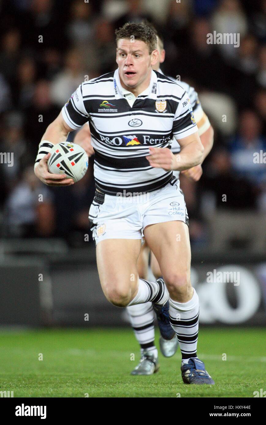 LEE RADFORD HULL FC KC STADIUM HULL ENGLAND 04 April 2008 Stock Photo ...